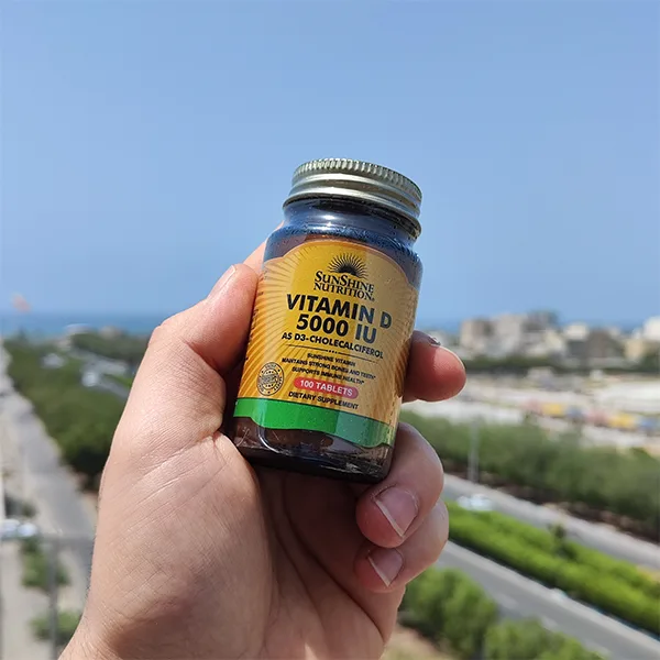 قیمت قرص ویتامین D 5000 IU سان شاین (100 عددی) | سم 7 شاپ